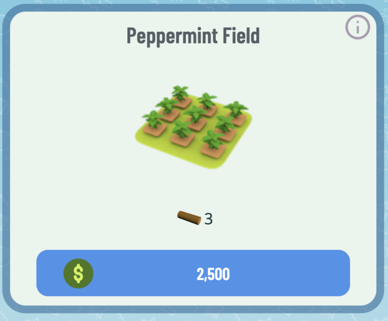 Peppermint Field - Learn Town Star