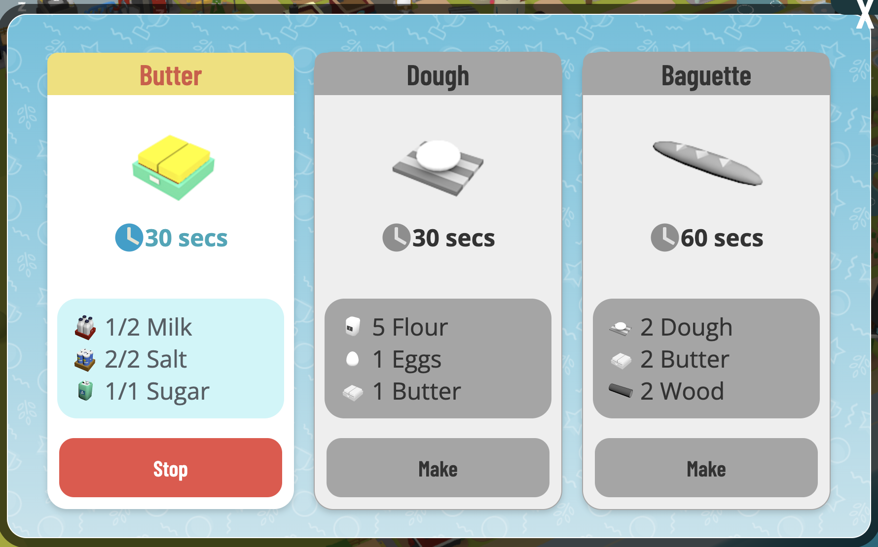 Butter - Learn Town Star